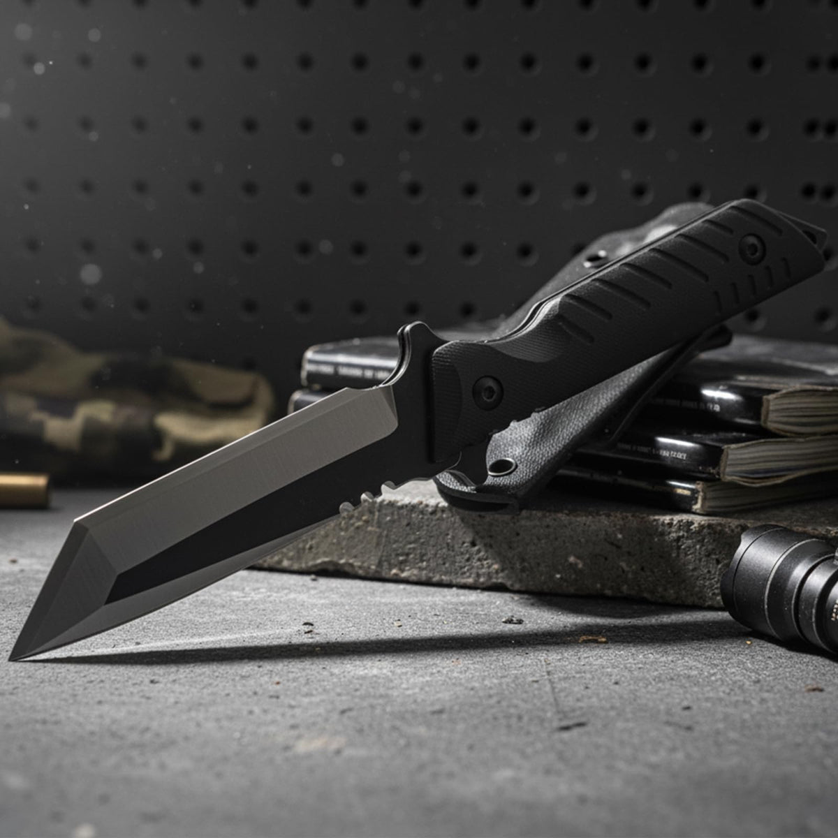 Knife Master Ultra Sharp Outdoor Camping Knife，Fixed Blade Knife with ...