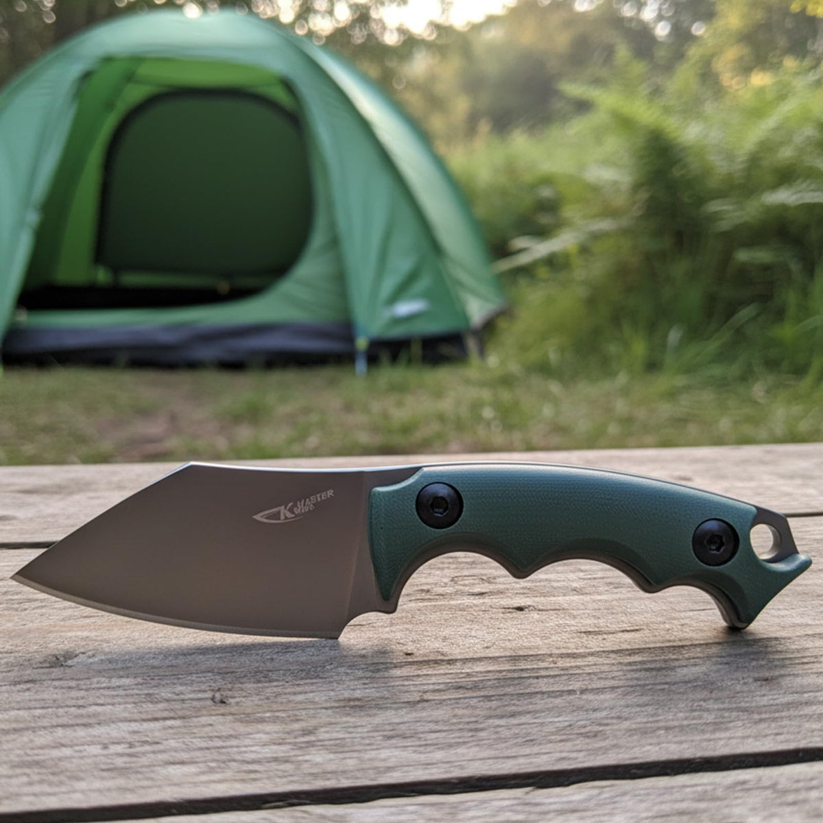 Knife Master Outdoor Camping Fixed Blade Knife, EDC Knife with Kydex S ...