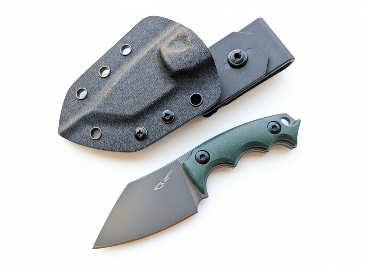 Knife Master Outdoor Camping Fixed Blade Knife, EDC Knife with Kydex S ...
