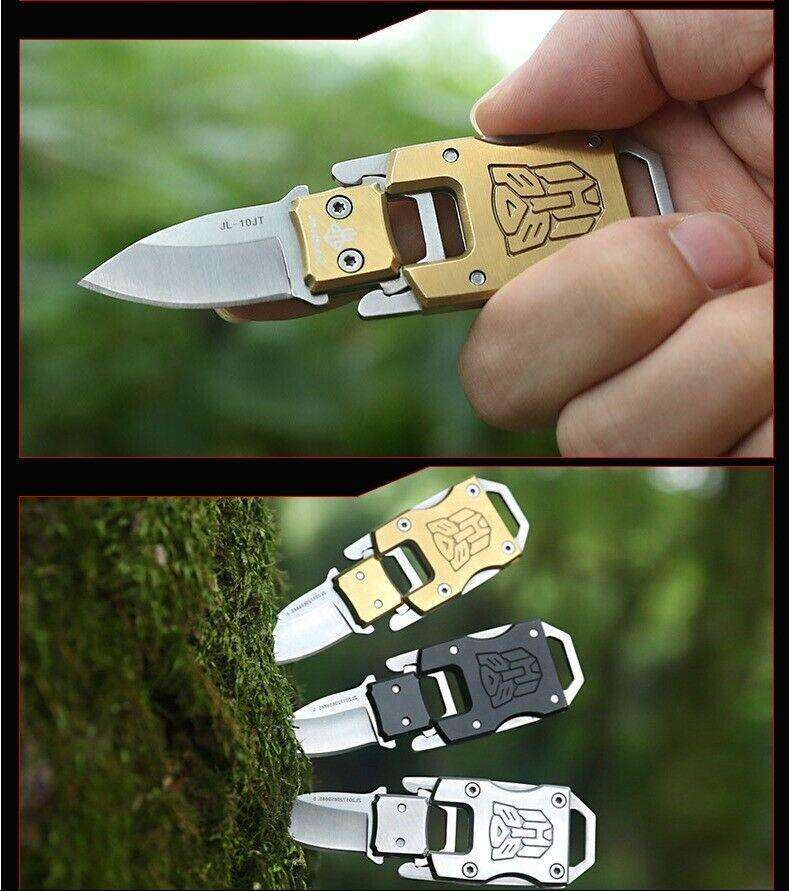 Transformer Pocket knife Small Mini gift hunting blade camping Tool Sa ...