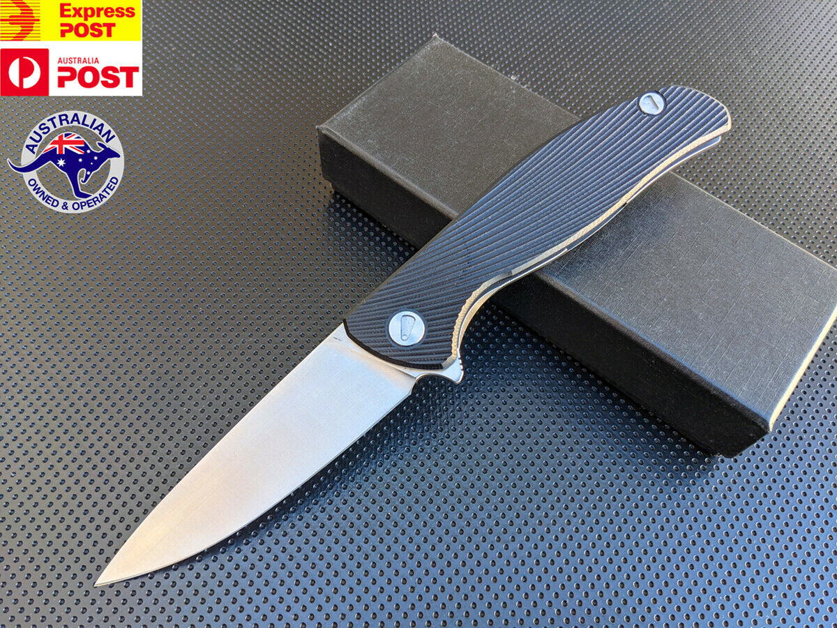 Knife Master Daily Pocket Folding Knife D2 Blade G10 Handle Stainless ...